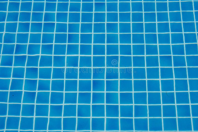 Texture Background of Blue Ceramic Tile Mosaic. Stock Photo - Image of ...