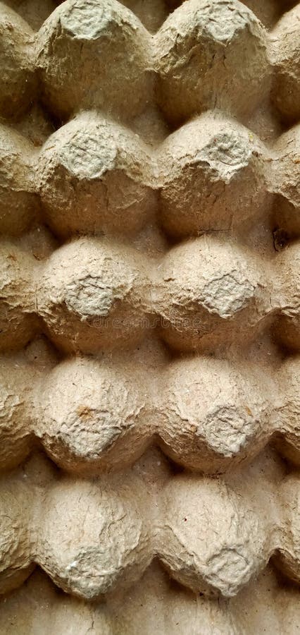 Texture Background of Cardboard Egg Tray Made from Recycled Paper Stock ...