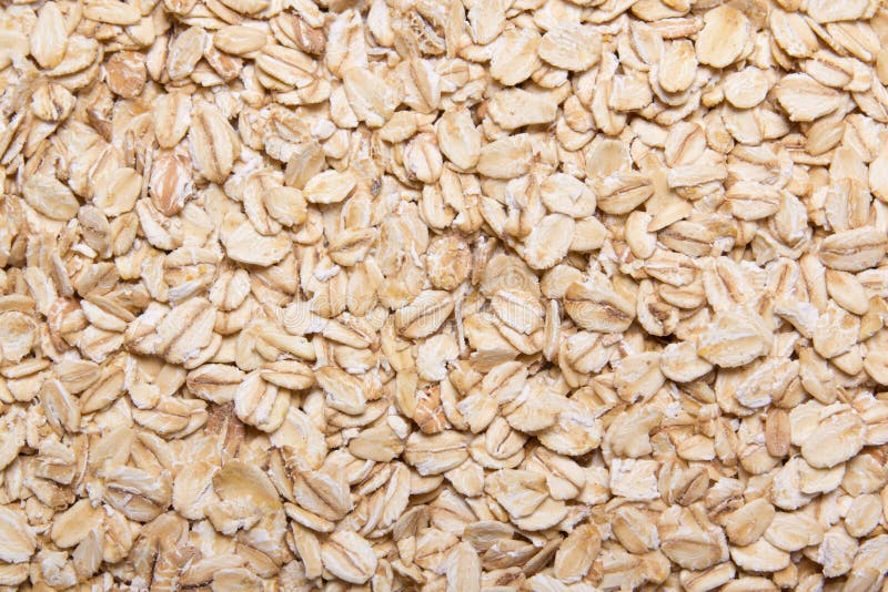 Texture Background - Close Up of Oatmeal Stock Photo - Image of heap ...