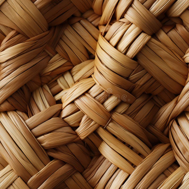 Texture Background, Close-up of a Variant of Rattan Weaving. Stock ...