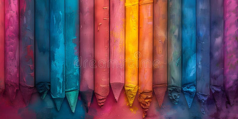 Texture Background with Crayon Marks, Background with Crayon Texture ...