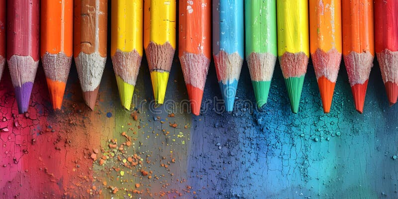 Texture Background with Crayon Marks, Background with Crayon Texture ...