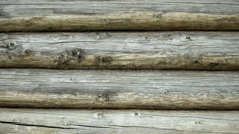 Texture Background in the Form of Horizontal Round Logs, Stock Photo ...