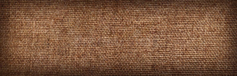 Texture and Background of Jute. Panorama Stock Image - Image of ...