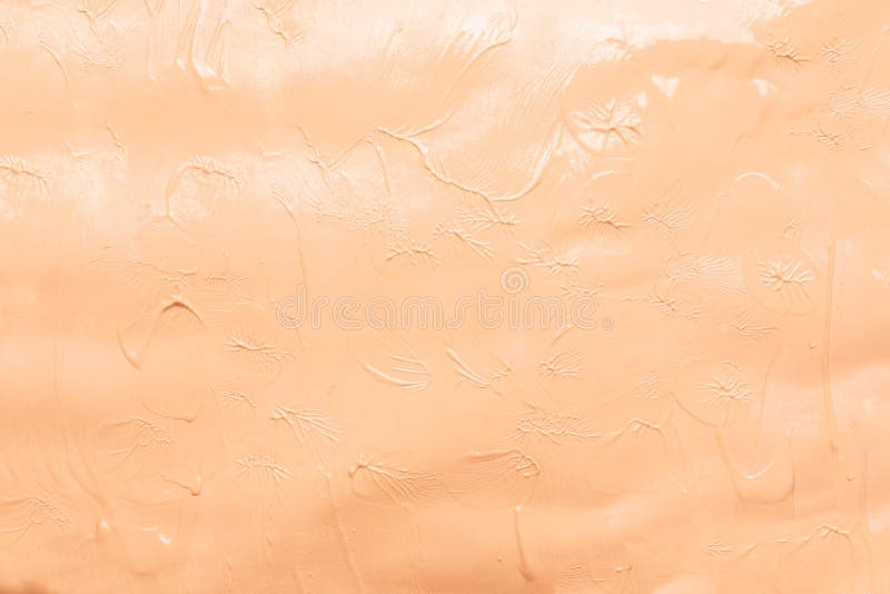 Texture Background Light Beige Liquid Concealer. Close Up Stock Photo ...