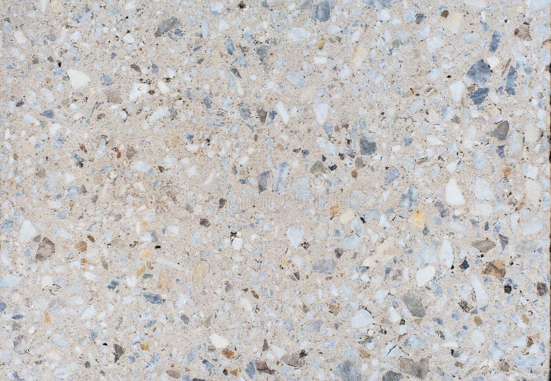 The Texture Background of a Light Granite Tile Interspersed with Stone ...