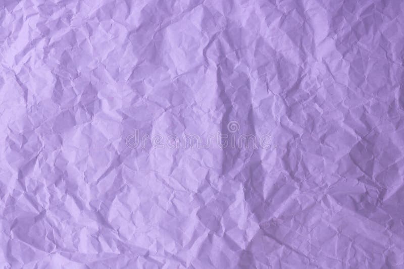 The Texture of the Background is Made of Crumpled Lilac Paper Stock ...