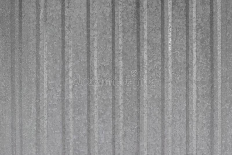 Texture for Background Metal Profiled Fence. a Corrugated Fence of Grey ...