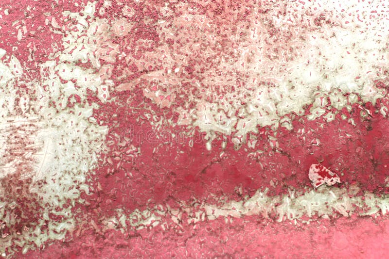 Texture or Background of the Metal Wall is Painted Red with Rust. and ...