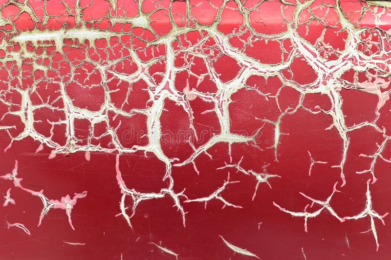 Texture or Background of the Metal Wall is Painted Red with Rust. and ...