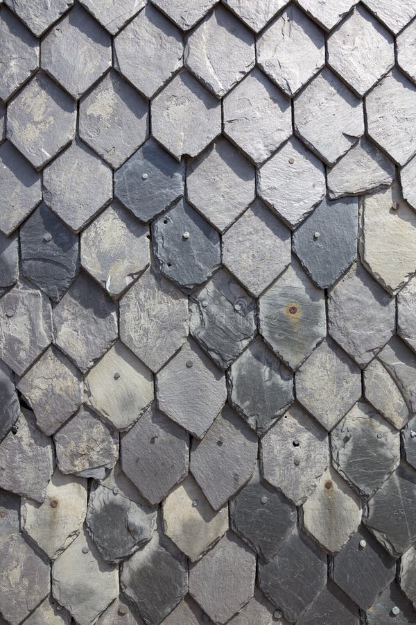 Texture and Background of Natural Slate Tiles. Stock Image - Image of ...