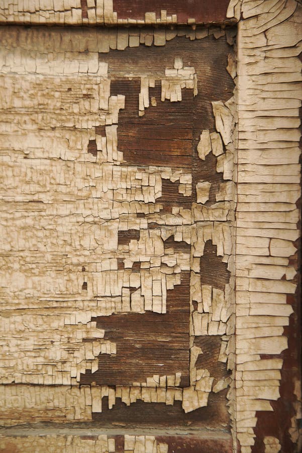 Texture or Background of Old, Dry, Cracked Paint Marks on the House ...