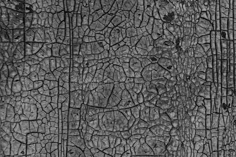 Dark Cracked Texture Background. Old Sheet of Rubber. Stock Image ...