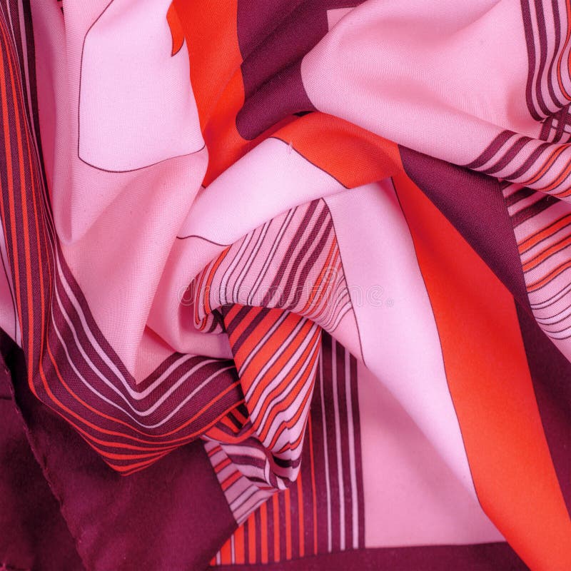 Texture, Background, Pattern, Brown Silk Fabric, Geometric Lines, a ...