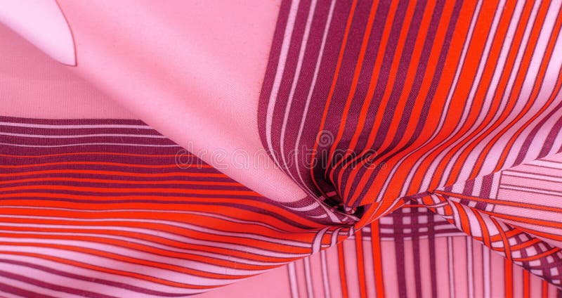 Texture, Background, Pattern, Brown Silk Fabric, Geometric Lines, a ...