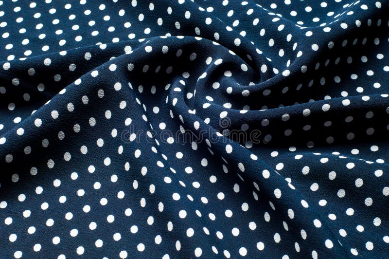 Texture Background Pattern. Chiffon Polka Dots Stock Photo - Image of ...