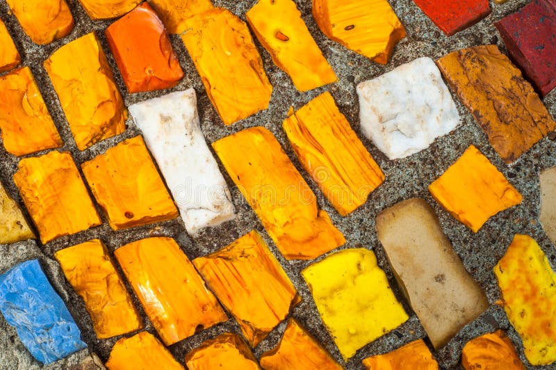 Texture, Background, Pattern. Closeup Photo of Multi-colored Mos Stock ...