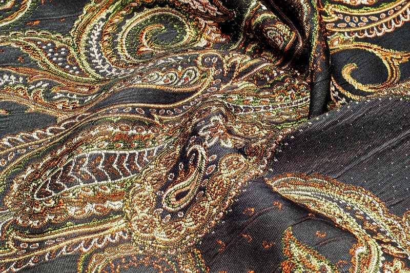 Texture Background Pattern. Cloth is Dense in Indian Style Texture ...