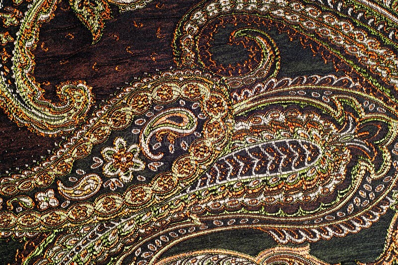 Texture Background Pattern. Cloth is Dense in Indian Style Texture ...