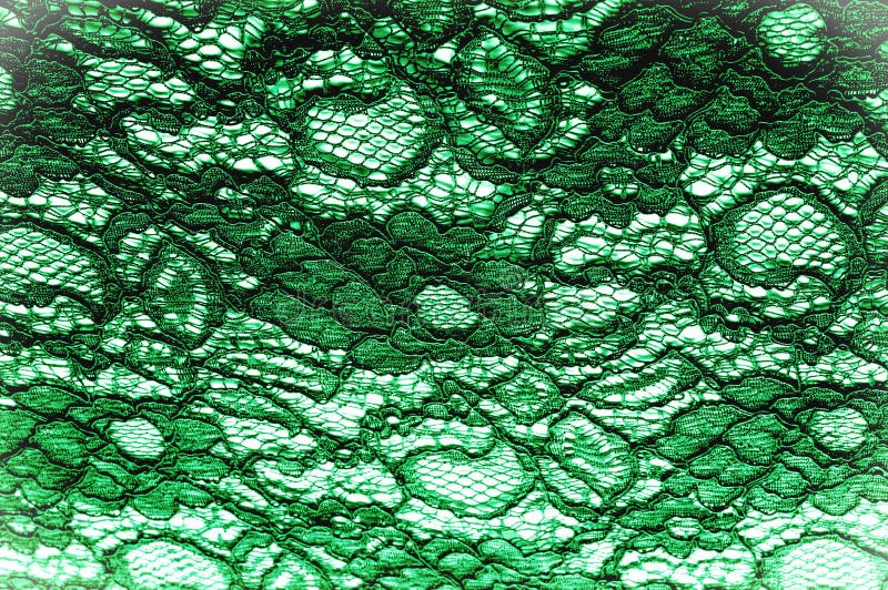 Texture, Background, Pattern. Cloth Green Lace Stock Photo - Image of ...
