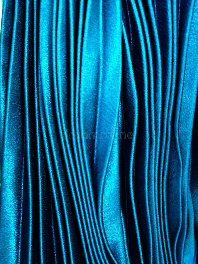 Texture, Background, Pattern, Cloth Pleated Blue. a Shiny Finished ...