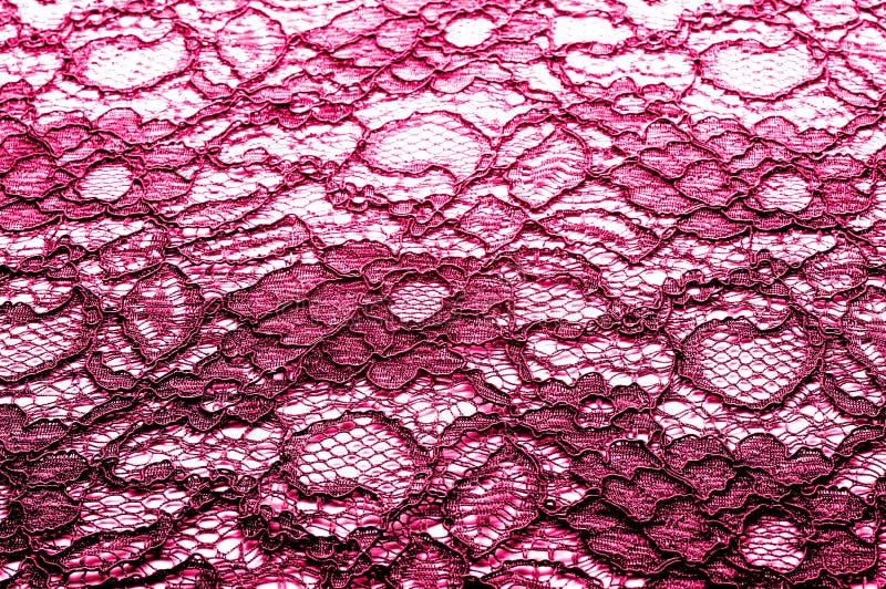 Texture, Background, Pattern. Cloth Red Lace. Background of Fabric from ...