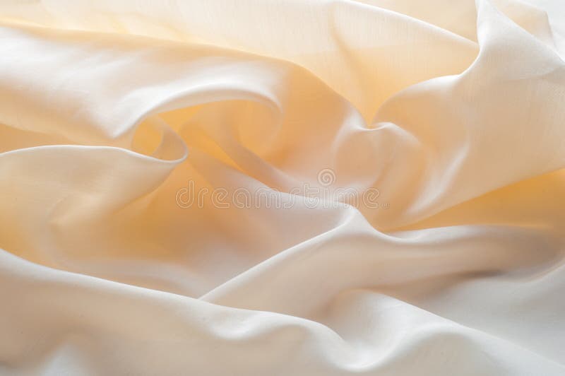 Texture Background Pattern Cloth Silk Soft Cream. Fabric for Per Stock ...