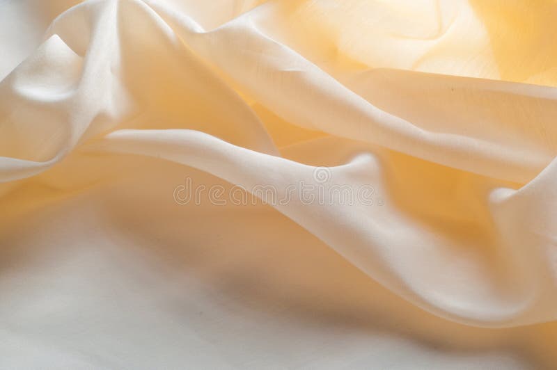 Texture Background Pattern Cloth Silk Soft Cream. Fabric for Per Stock ...