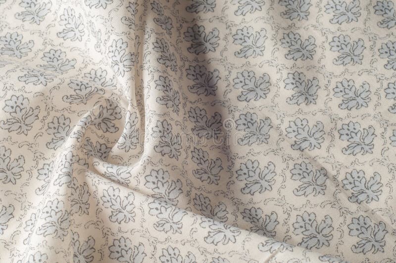 Texture Background Pattern. Cotton Cloth is Gray Stock Image - Image of ...