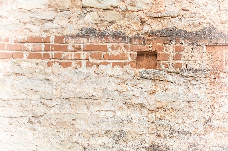 Texture, Background, Pattern. an Old Cement Stone Wall As Vintage ...