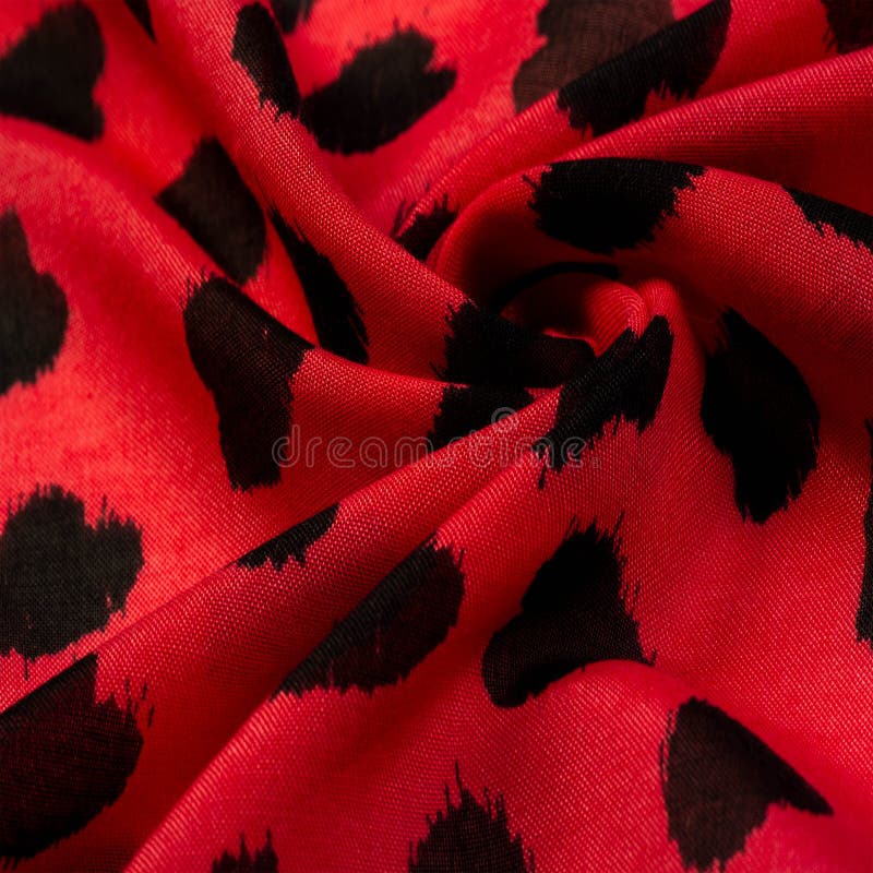 Texture, Background, Pattern, Postcard, Silk Fabric, Red Fabric Print ...