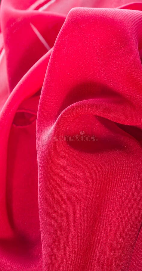 Texture, Background, Pattern, Red Crimson Silk Fabric this Very ...