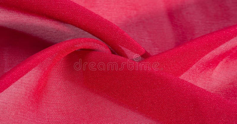 Texture, Background, Pattern, Red Crimson Silk Fabric this Very ...