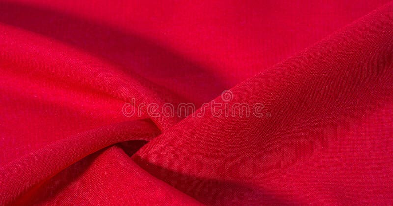 Texture, Background, Pattern, Red Crimson Silk Fabric this Very ...