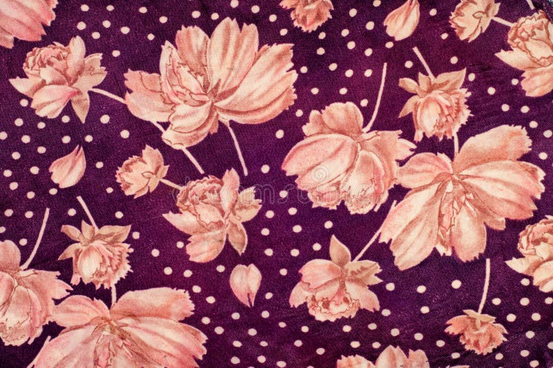 Texture, Background, Pattern. Silk Fabric of Lilac Color Stock Photo ...