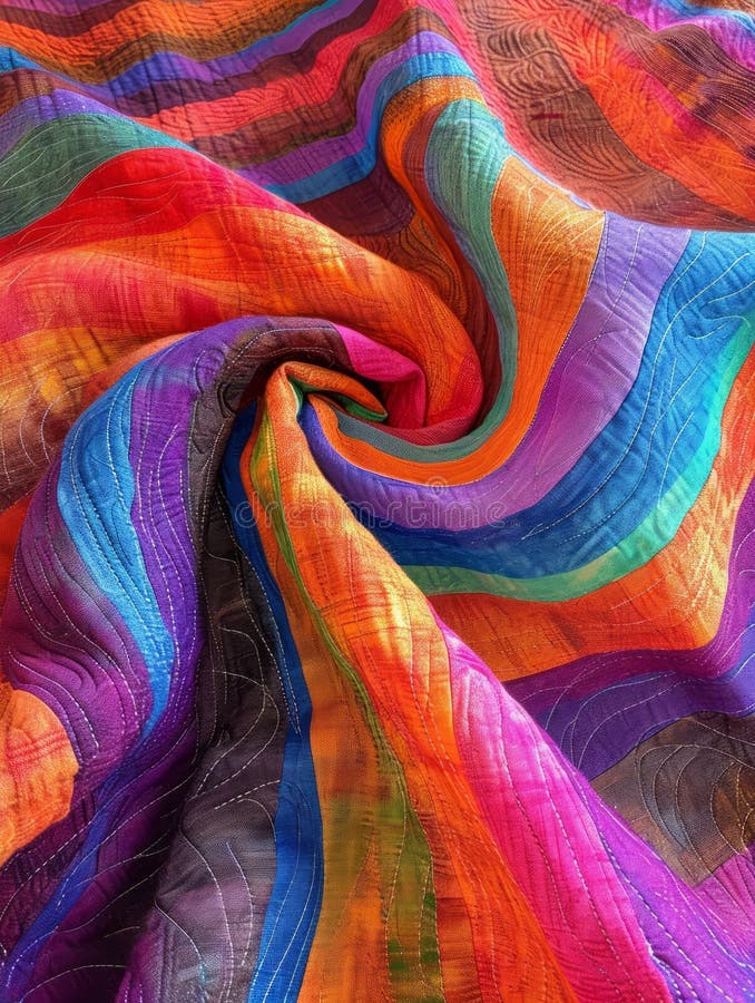Texture, Background, Pattern, Multi-colored Stripes of Different Shades ...