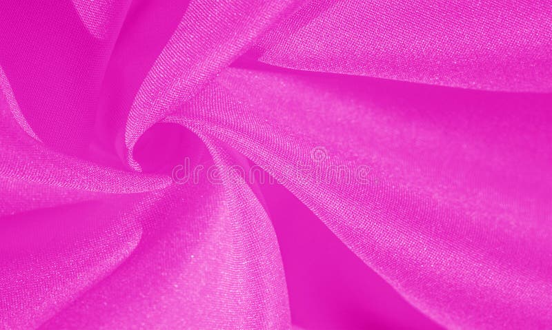 Texture, Background, Pattern, Silk Pink Fabric. Crepe Satin on the Back ...