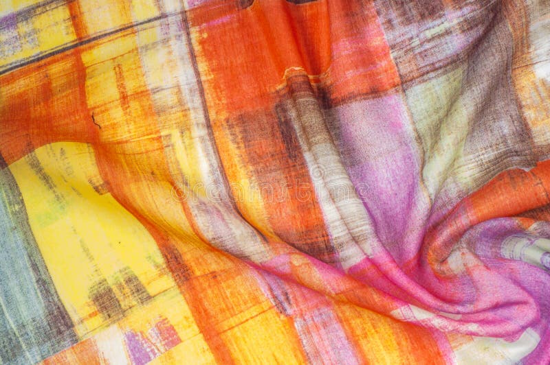 Texture Background Pattern. Silk Thin Fabric, Abstract Pattern O Stock ...