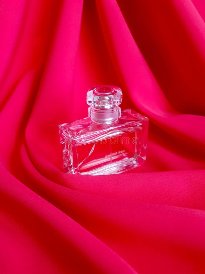 Texture, Background, Pattern. Vivid and Rich Coral Fabric, Heavy Fabric ...