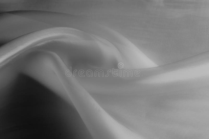 Texture, Background, Pattern. White Silk Transparent Fabric Text Stock ...