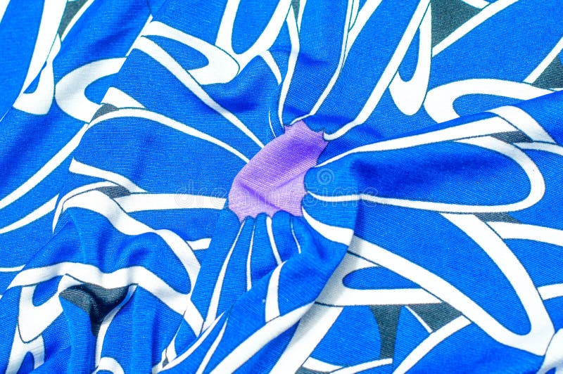 Texture, Background, Pattern. Women S Blue Silk Dress Stock Image ...