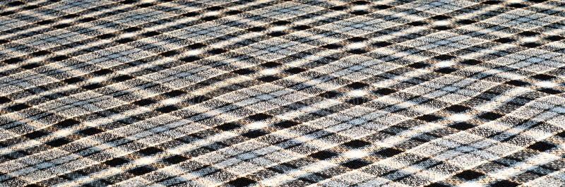 Texture, Background, Pattern. Woolen Fabric in a Cage Stock Photo ...