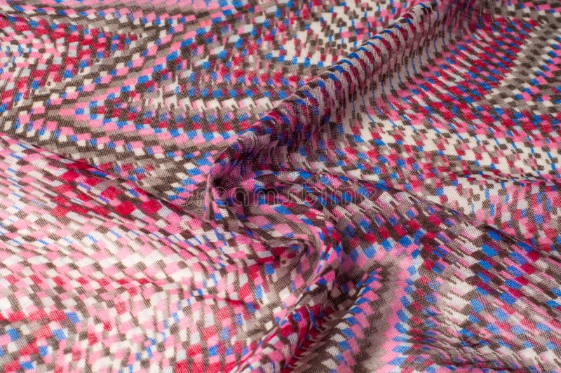 Texture, Background, Pattern. a Woolen Woolen Card of Missoni Co Stock ...