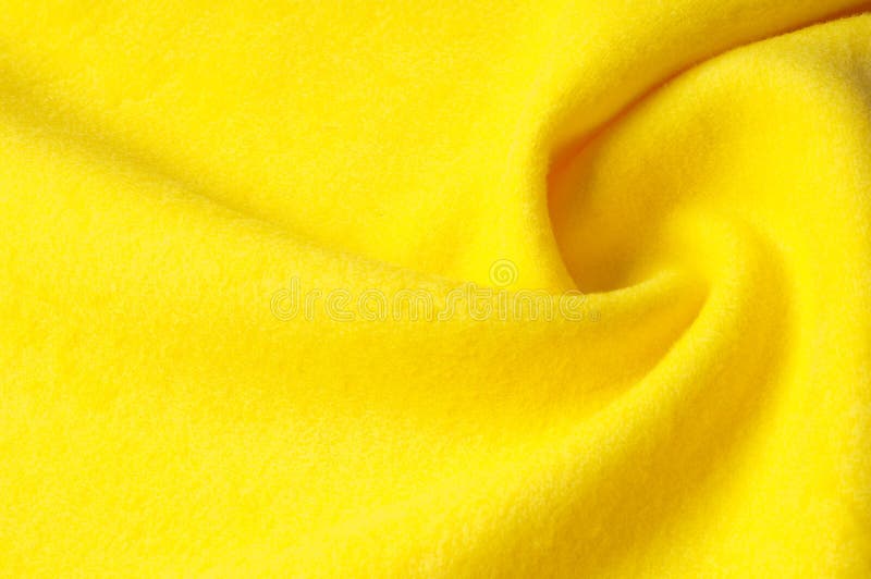 Texture Background Pattern. Woolen Yellow Fabric, Cloth for a Bl Stock ...