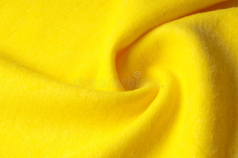 Texture Background Pattern. Woolen Yellow Fabric, Cloth for a Bl Stock ...