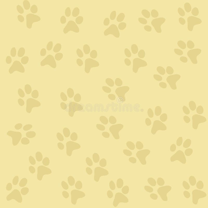 Texture Background with Paws Stock Vector - Illustration of backgrounds ...