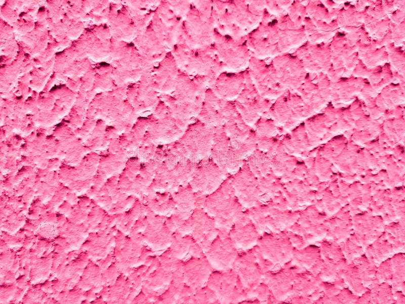 Pink Decorative Relief . Pink Stucco Wall. Pink Background of the Wall ...