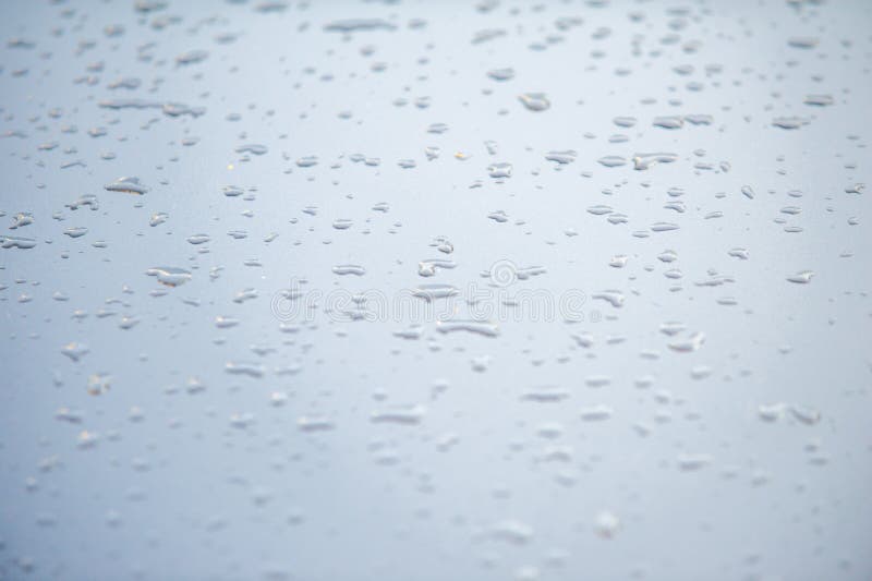 Texture Background. Raindrops on Paintwork Stock Photo - Image of gold ...