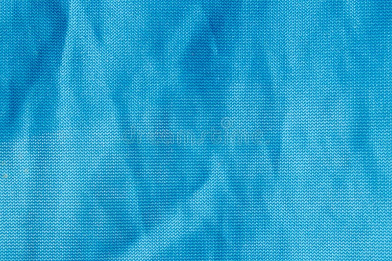 Texture or Background of Refractory and Shiny Blue Fabric Stock Image ...