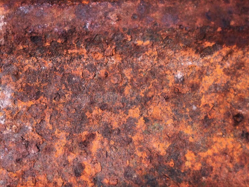 Rust on zinc sheet stock photo. Image of metal, pattern - 132543324
